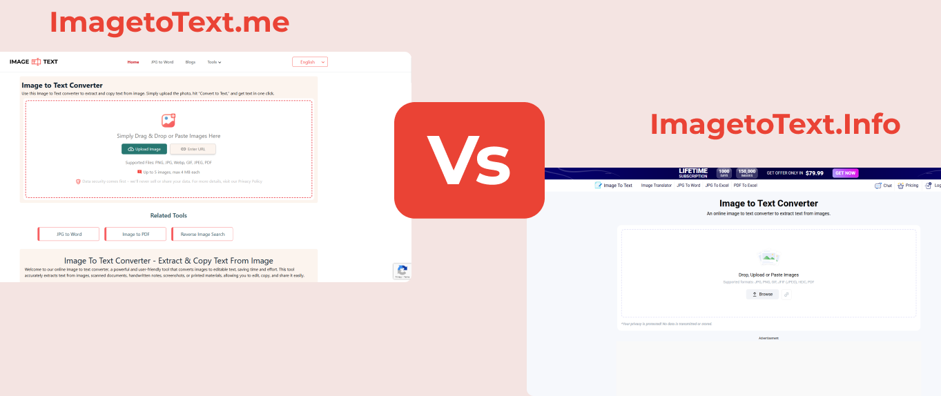 Imagetotext.me VS Imagetotext.info: Which is Better?