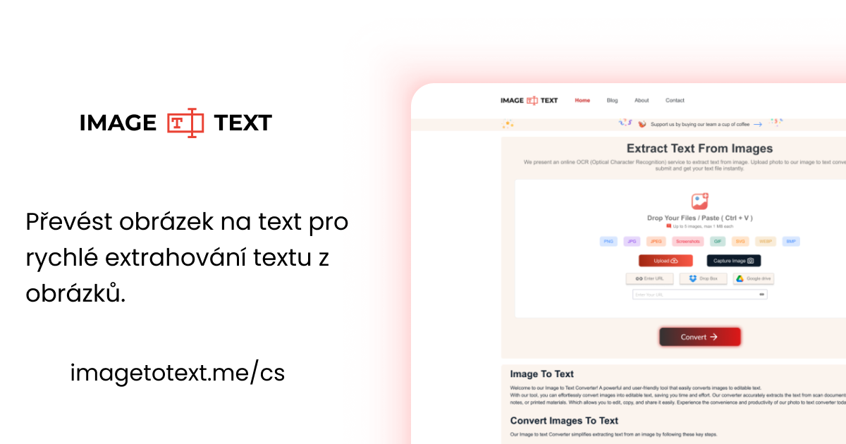 Převod Obrázek NA Text - Kopírování Textu Z Obrázku