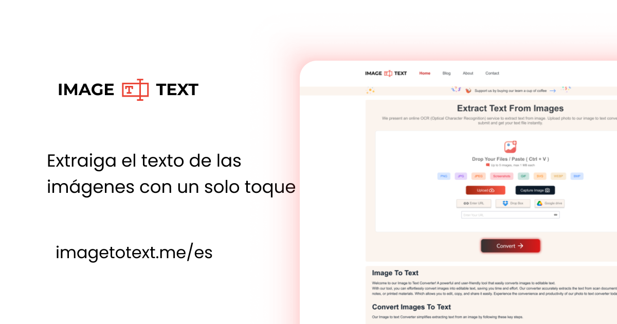 Convertir Imagen a Texto | Extraer Texto de Una Imagen